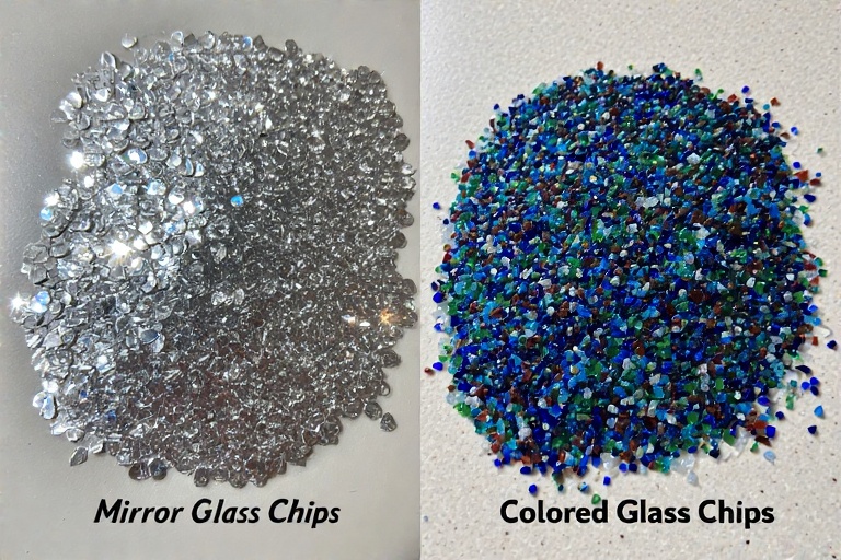 Mirror vs Colored Glass Chips – Key Differences Explained